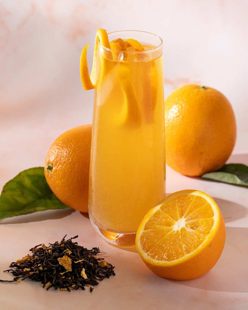 Peach & Orange Iced Tea | Brew Tea Co.
